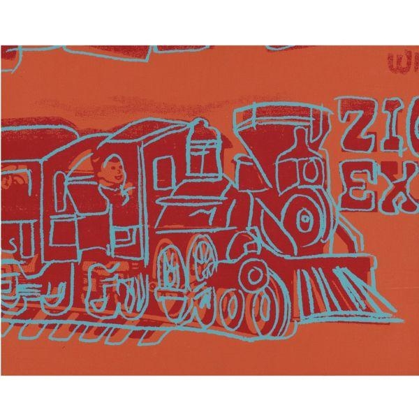 Andy Warhol | Train (Toy Painting) (1983) | MutualArt