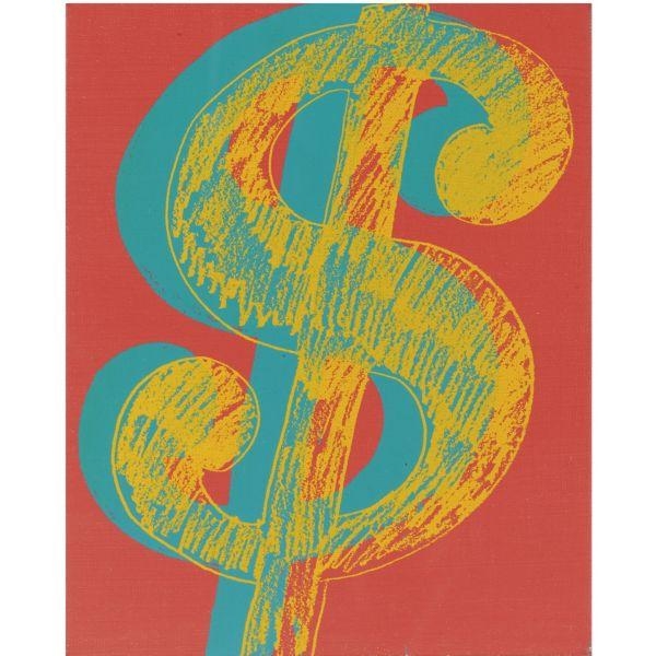 Andy Warhol | Dollar Sign (1982) | MutualArt
