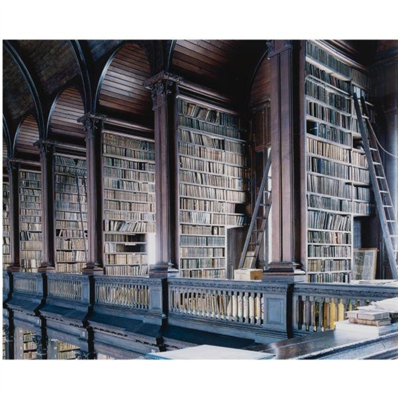 Candida Höfer | Trinity College Library, Dublin IX (2004) | MutualArt