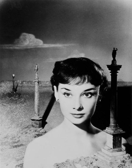 Angus McBean | 2 works: Audrey Hepburn, 1956 (1980) | MutualArt
