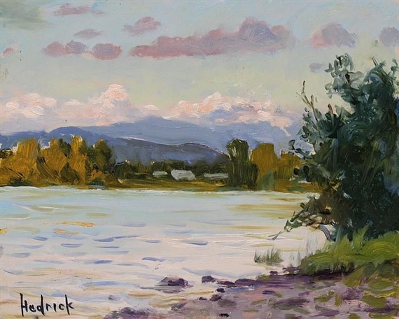Ron Hedrick | Fraser River, Mission | MutualArt