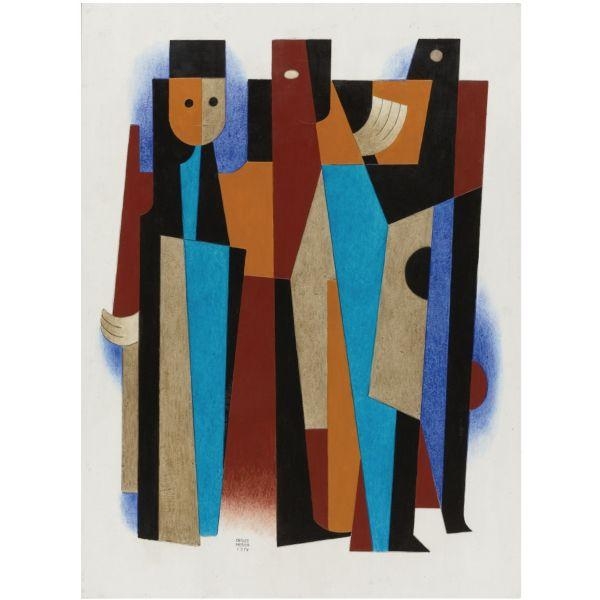 Carlos Mérida | Untitled (1962) | MutualArt