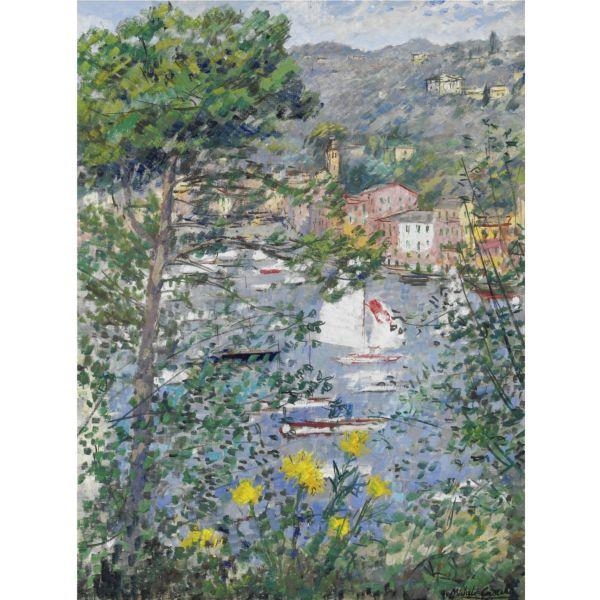 Michele Cascella | Portofino (1956) | MutualArt