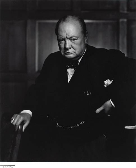 Yousuf Karsh | Sir Winston Churchill (1941) | MutualArt