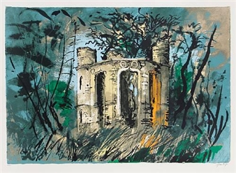 John Piper | Dinton Folly (Levinson 367) (1983) | MutualArt