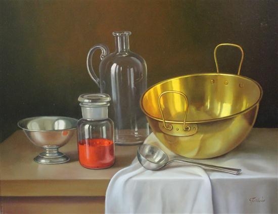 Andras Gombar | Vessels on a table top | MutualArt