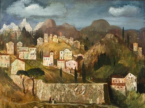 C. Pál Molnár | Mediterranean Village | MutualArt