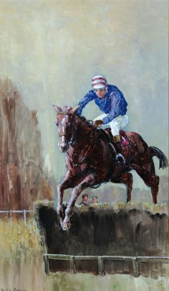 Robert Taylor Carson | The Last Hurdle (1974) | MutualArt