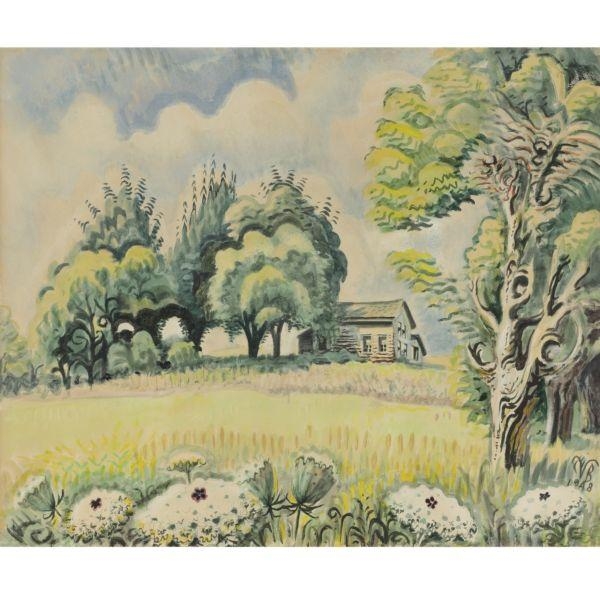 Charles Ephraim Burchfield | Glory to God (1949) | MutualArt