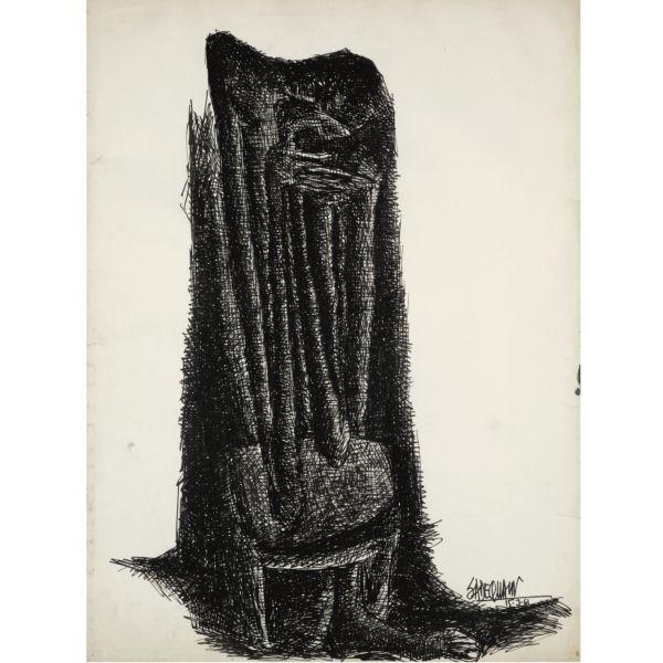 Syed Sadequain Ahmed Naqvi | Untitled (1961) | MutualArt