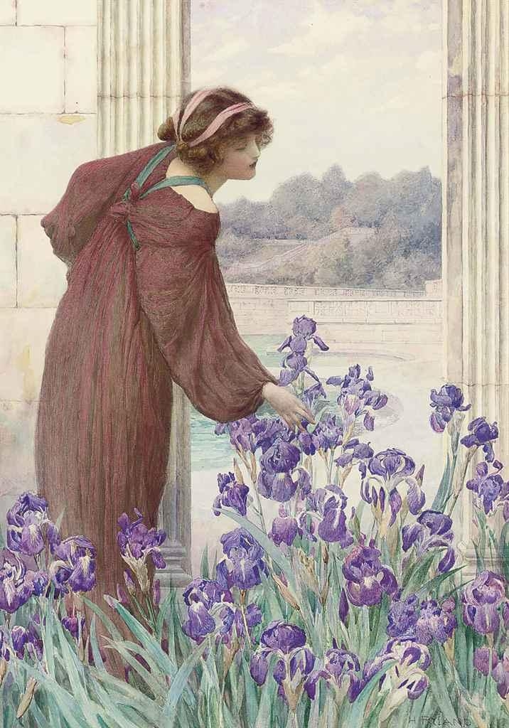 Henry Ryland | An allegory of spring | MutualArt