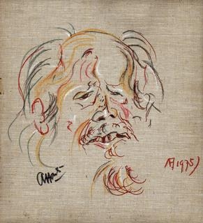 Affandi | Affandi Self Portrait (1975) | MutualArt