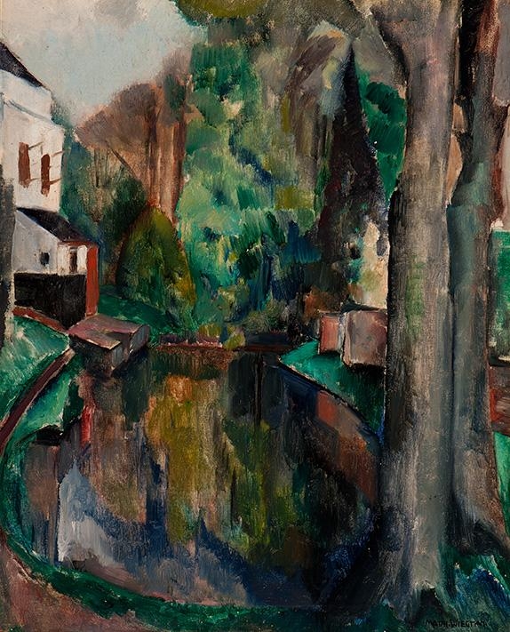 Mathieu Wiegman | Old Harbour St.Tropez (1925 - 1926) | MutualArt