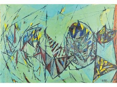 Knut Irwe | Nattlig jakt | MutualArt