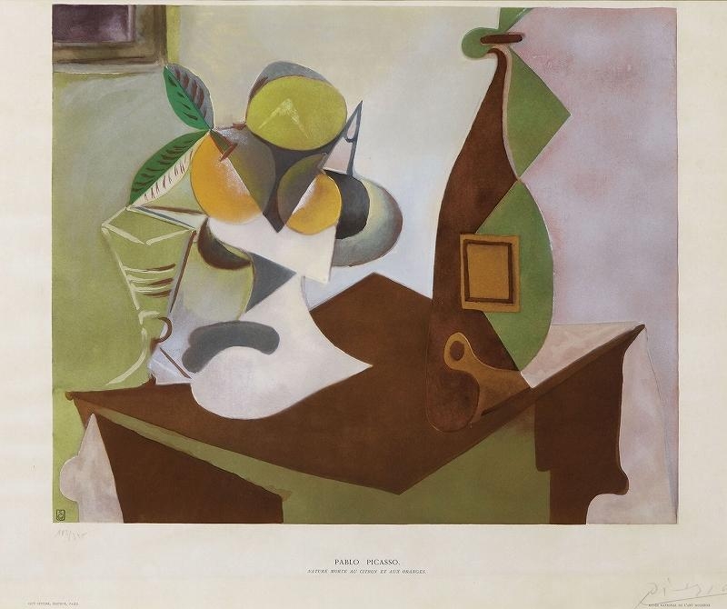 Pablo Picasso | Nature Morte au Citron et aux Oranges (by Guy Spitzer ...