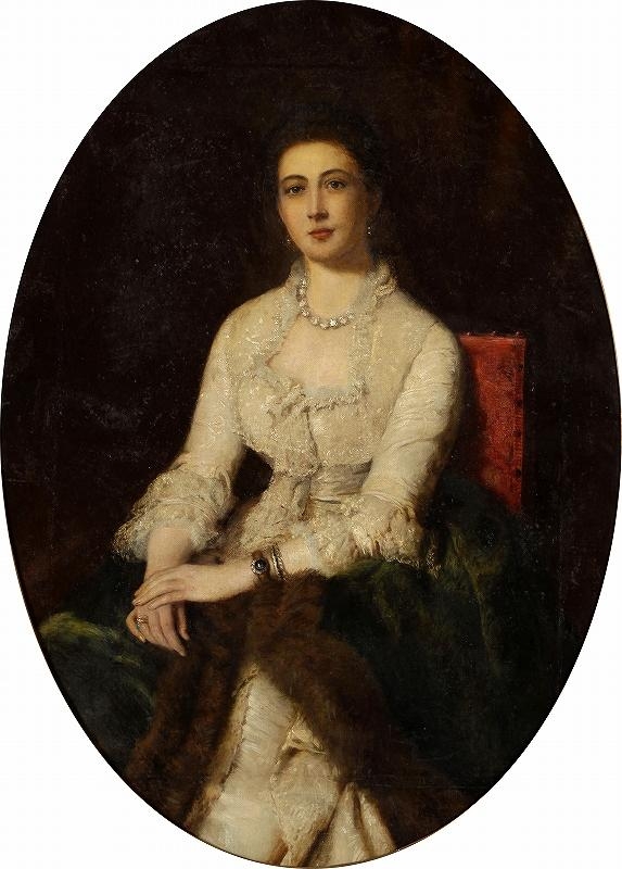 Konstantin Egorovich Makovsky | Portrait of Ekaterina Dolgorukova ...