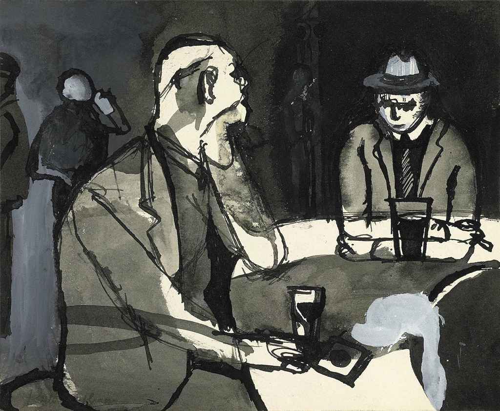 Keith Vaughan | Green Landscape (1952) | MutualArt