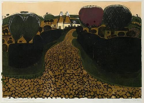 Graham Clarke | Cottage in a Valley (1966 - 1967) | MutualArt