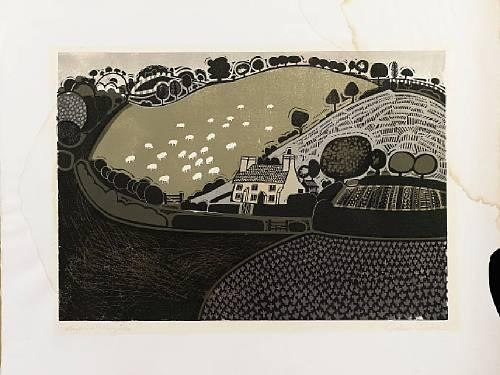 Graham Clarke | Cottage in a Valley (1966 - 1967) | MutualArt