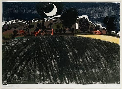 Graham Clarke | Cottage in a Valley (1966 - 1967) | MutualArt