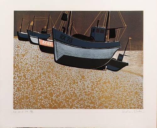 Graham Clarke | Yellow Field (Harvest Moon) (1966 - 1967) | MutualArt