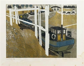 Graham Clarke | Cottage in a Valley (1966 - 1967) | MutualArt