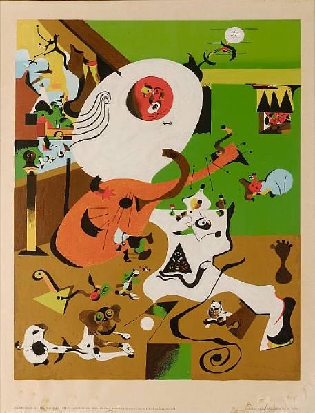 Joan Miró | Dutch Interior (1928) | MutualArt