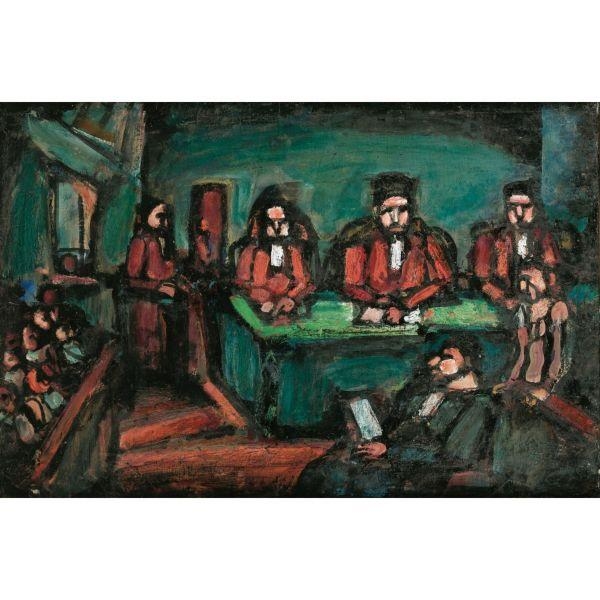 Georges Rouault | LE TRIBUNAL DE PROVINCE (1938) | MutualArt