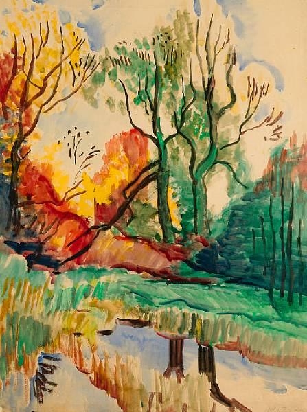 Max Pechstein | Landschaft (1925) | MutualArt