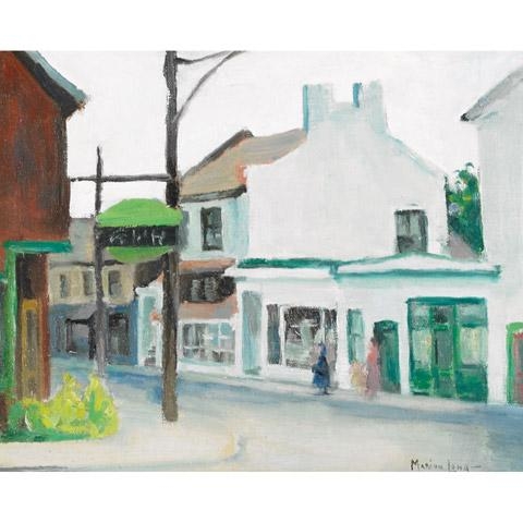 Marion Long | LITTLE WHITE HOUSES | MutualArt