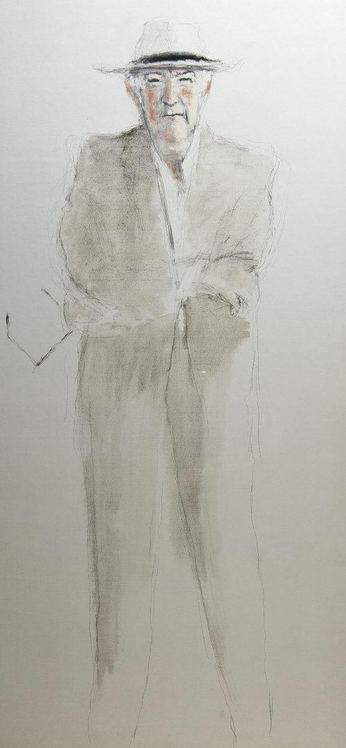 Neil Shawcross | Two works: Portraits of Seamus Heaney and Micheal ...