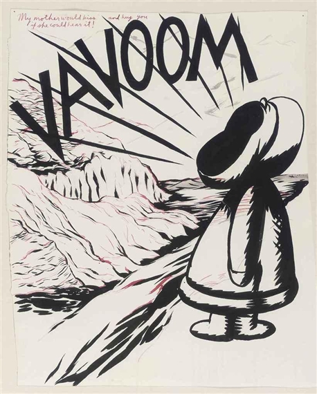 Raymond Pettibon | Vavoom (1991) | MutualArt