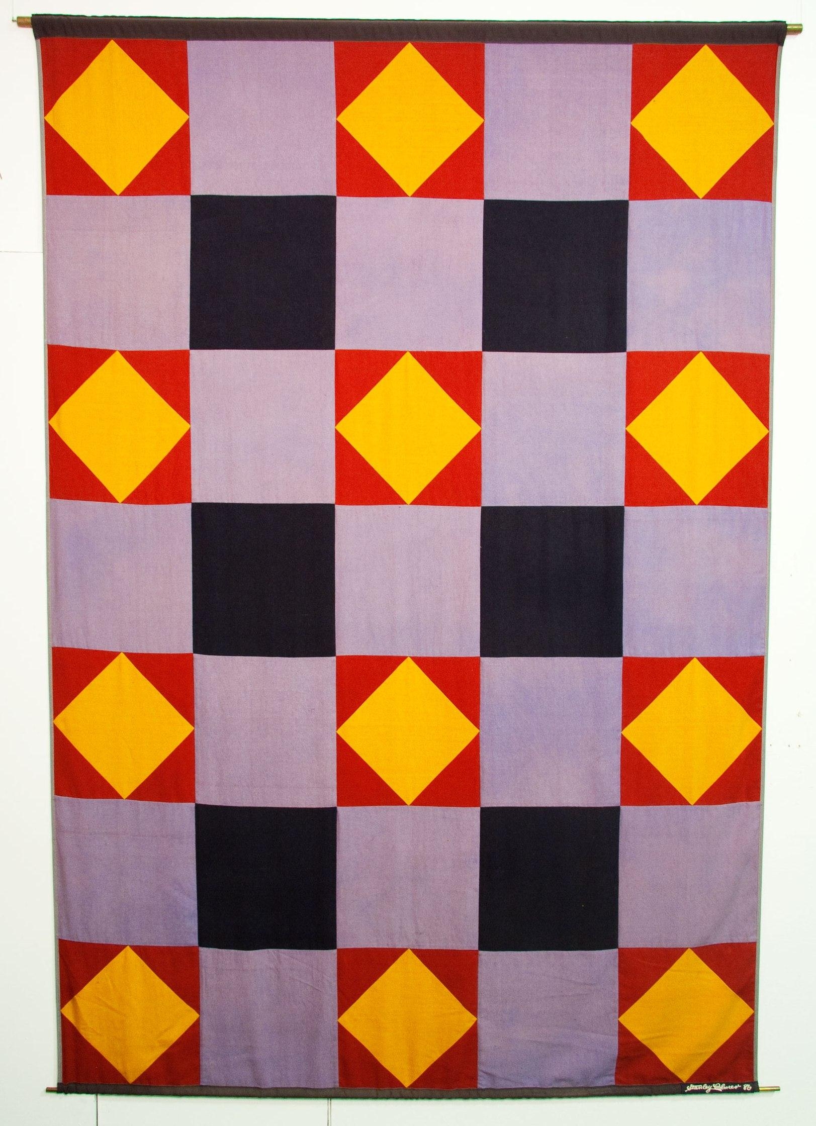 Stanley Palmer | Geometric Banner (1986) | MutualArt