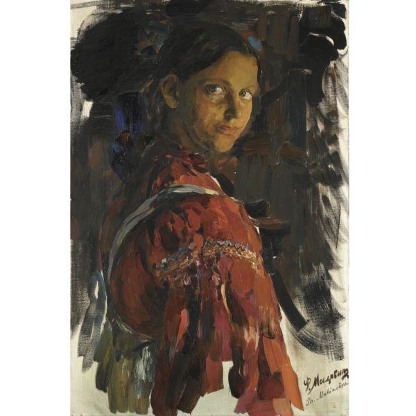 Filipp Malyavin Maljavin | Russian Beauty | MutualArt