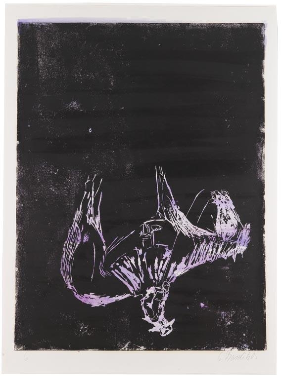 Georg Baselitz | Das Pferd (2006) | MutualArt