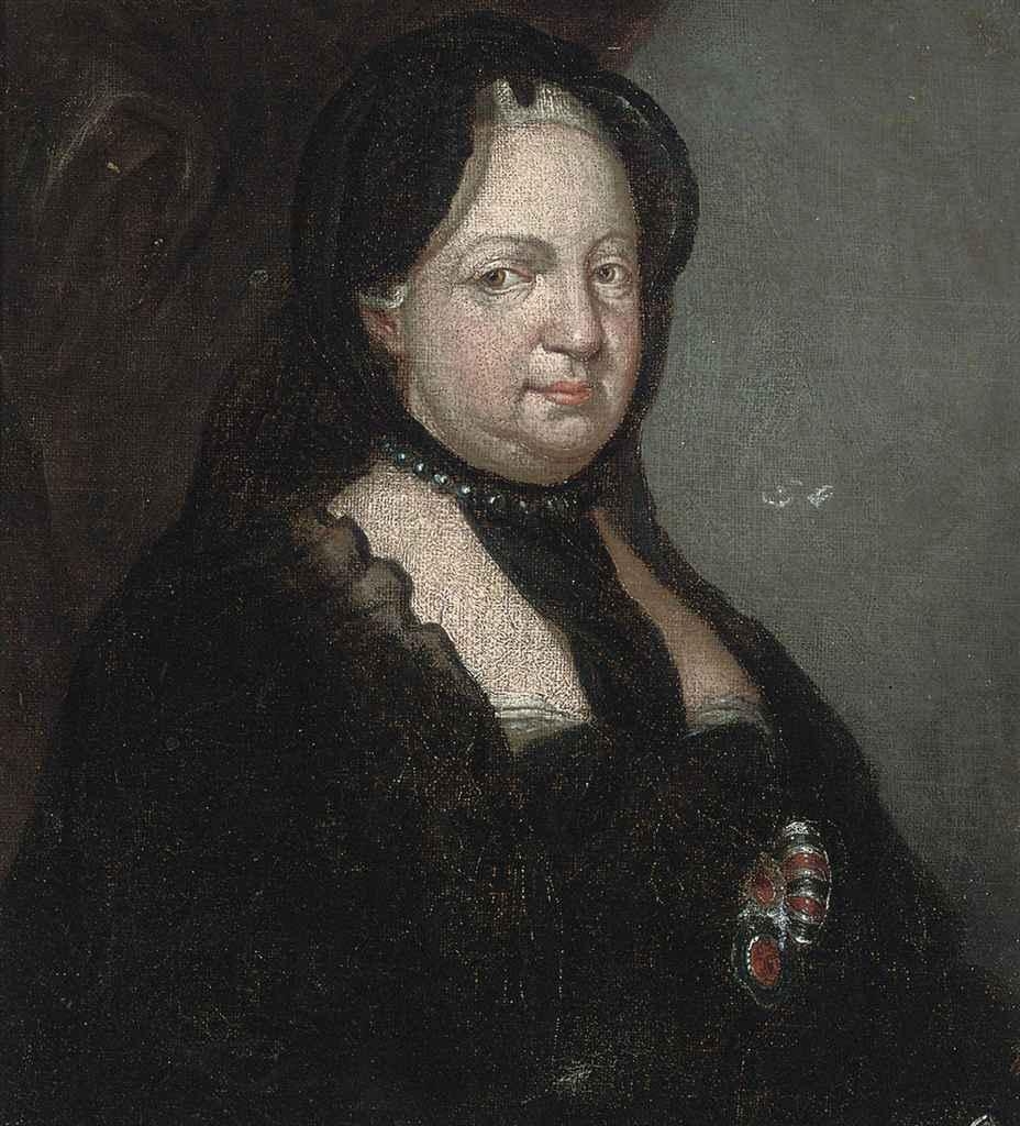 Joseph Ducreux | Portrait of Maria Theresa, Holy Roman Empress, Queen ...