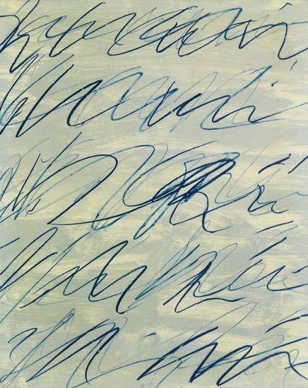 Cy Twombly | Roman Notes III (1970) | MutualArt