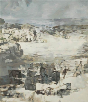 Balcomb Greene | DARK BLUE SEA (1966) | MutualArt