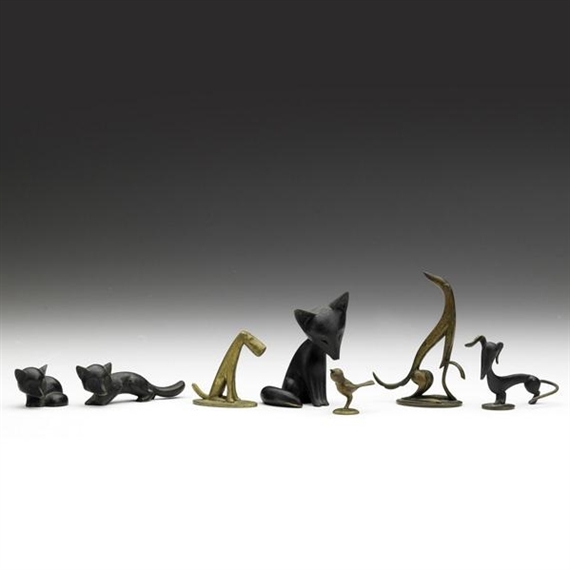 Hagenauer Werkstätten | Seven animal figurines (1920s) | MutualArt