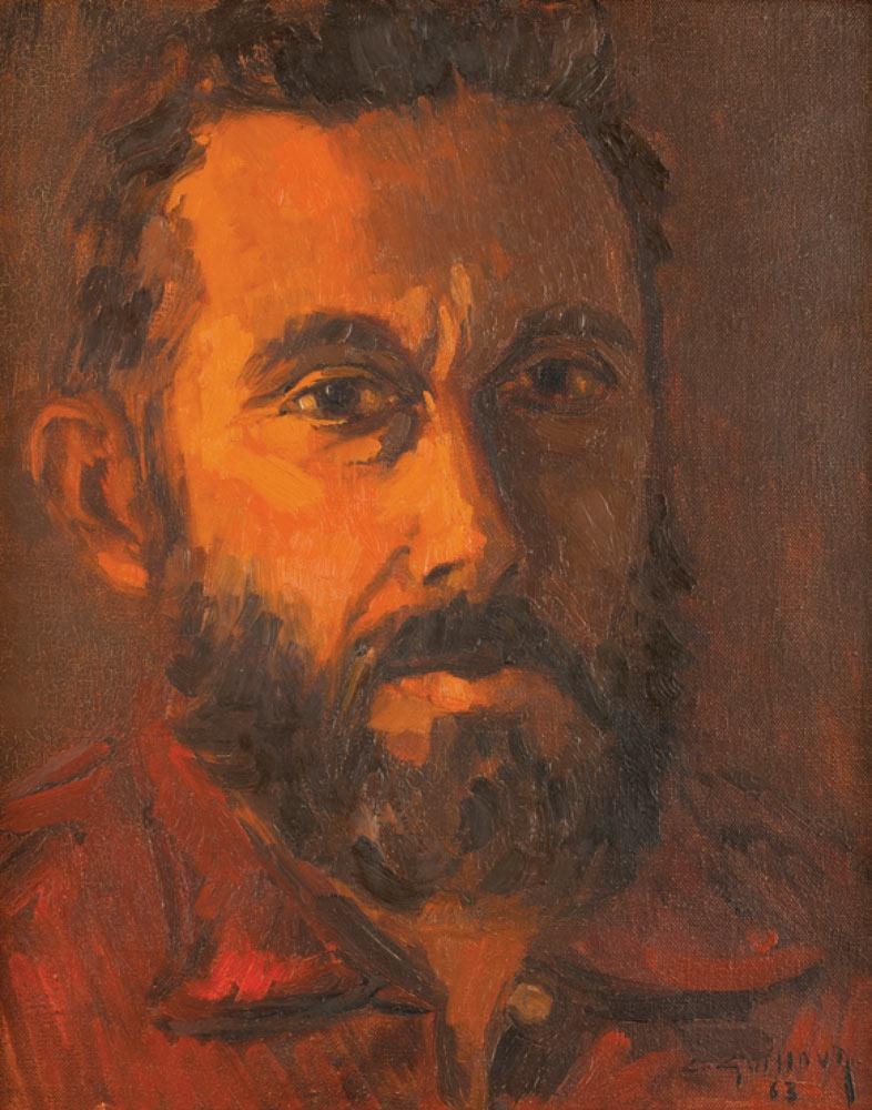 Charles Guillaud | Autoportrait (1963) | MutualArt