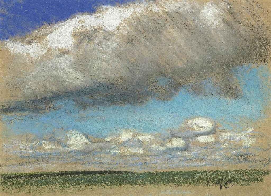 George Clausen | Cloud study | MutualArt