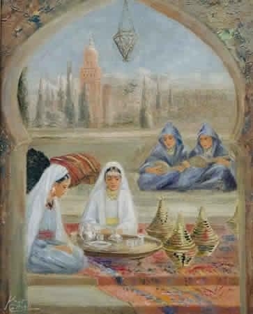 Kent Cottrell | Moroccan Interior | MutualArt