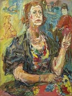 Oskar Kokoschka | KATHLEEN, COUNTESS OF DROGHEDA (1944 - 1947) | MutualArt
