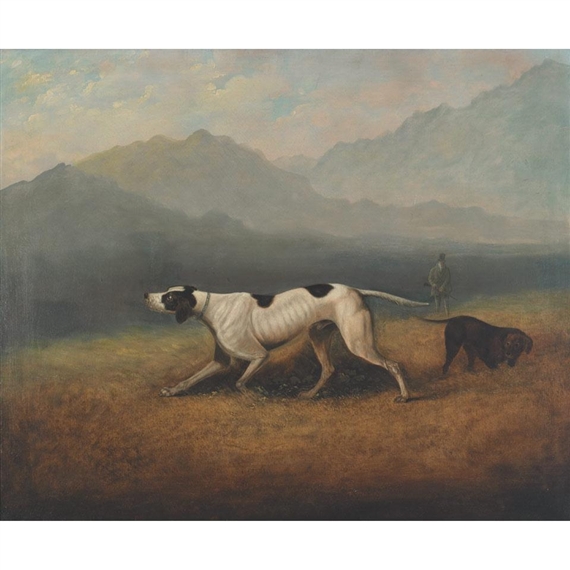 Herbert H. St. John Jones | DOG AT POINT | MutualArt