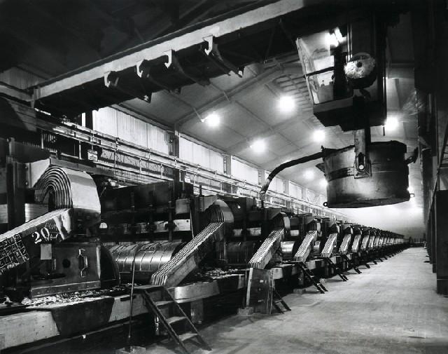 Wolfgang Sievers | Interior of Comalco Factory with Potlines and ...