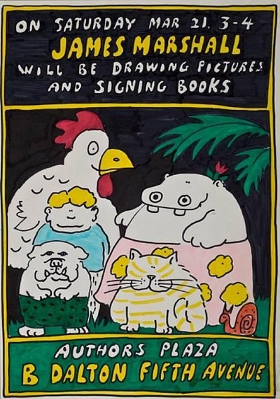 James Marshall | James Marshall Will Be Drawing Pictures And Signing ...