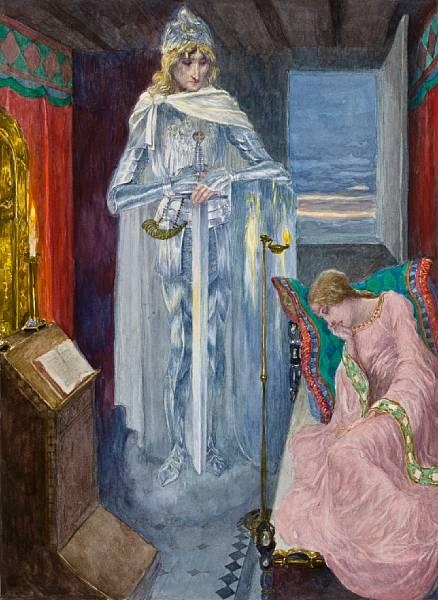 Heinrich Lefler | Boy and girl | MutualArt