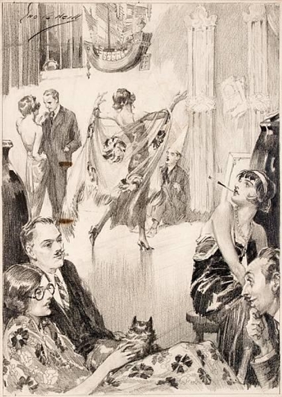 John R. Neill | Wild party scene | MutualArt