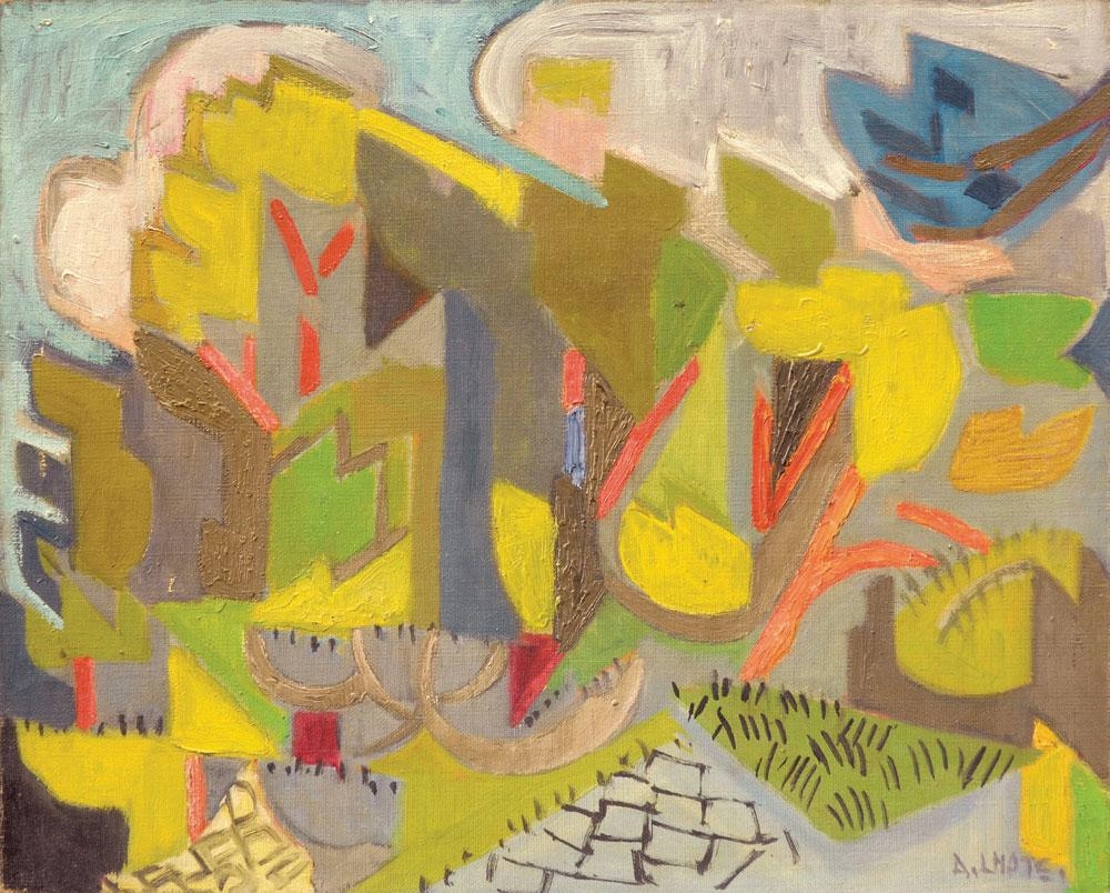 André Lhote | Paysage cubiste | MutualArt