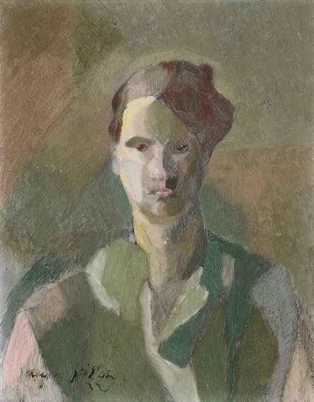 Jacques Villon | Portrait de Magda Pach (1932) | MutualArt